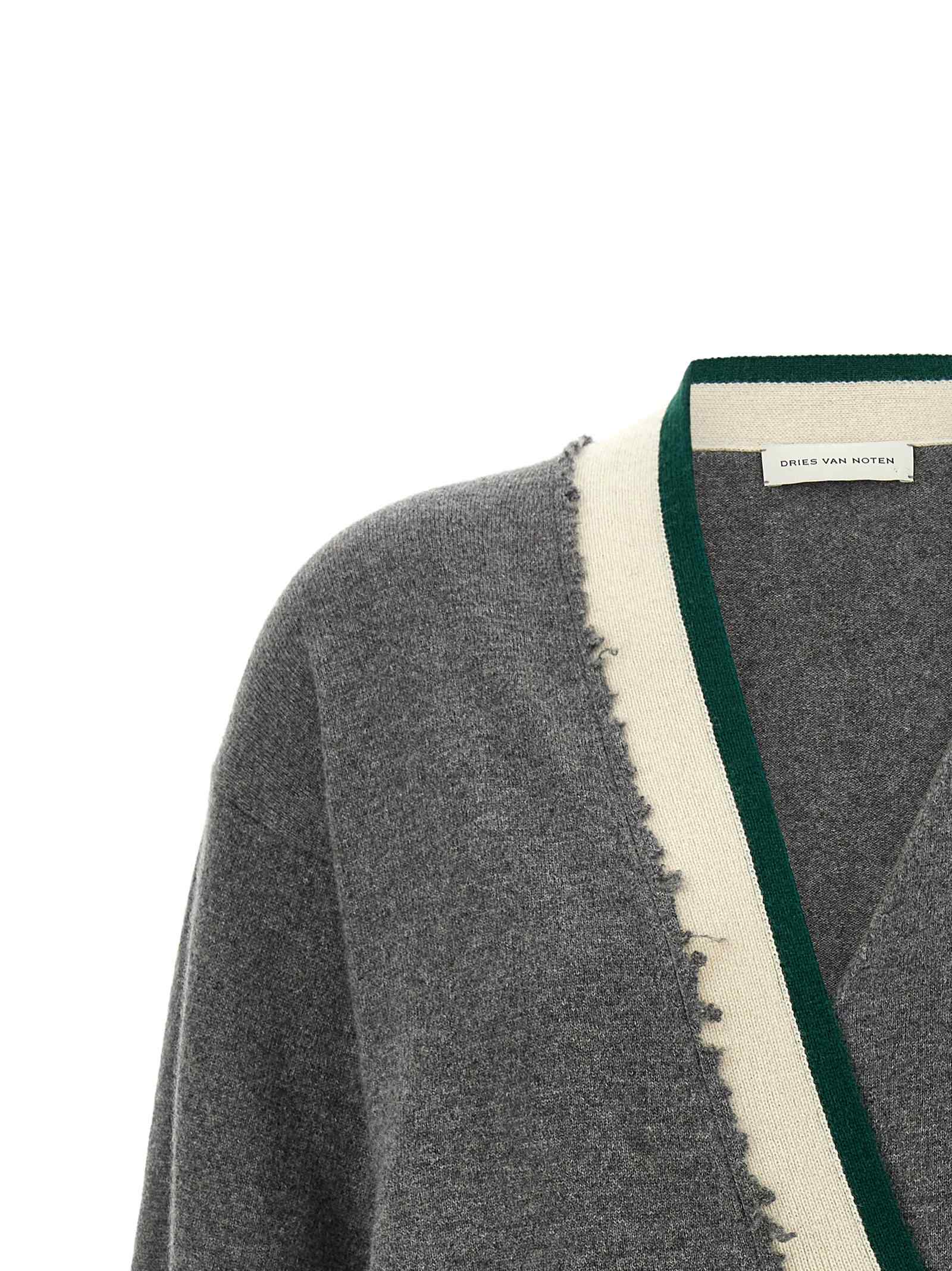 Dries Van Noten Toma Sweater With Crossed Closure Thefeinheit